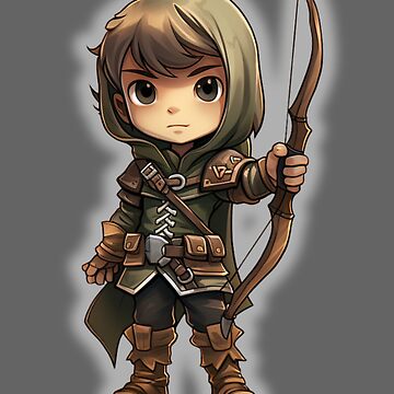 "Chibi Style Ranger, Role Play Character" Sticker for Sale by ...