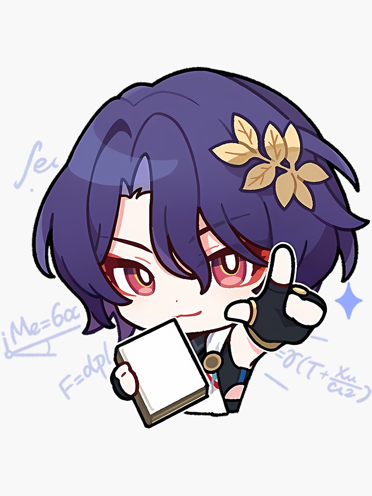 "Dr Ratio Sticker #4 Honkai Star Rail" Sticker by Demray | Redbubble