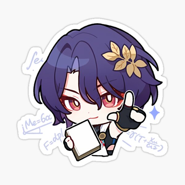 "Dr Ratio Sticker #4 Honkai Star Rail" Sticker by Demray | Redbubble