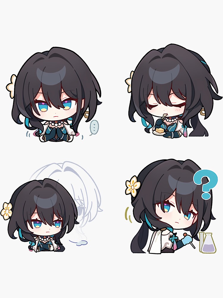 "Ruan Mei Sticker set Honkai Star Rail" Sticker by Demray | Redbubble