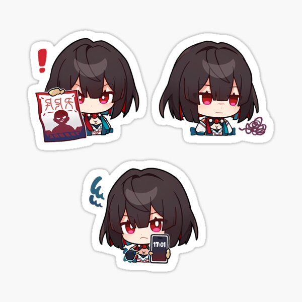 "Xueyi Sticker set Honkai Star Rail" Sticker by Demray | Redbubble