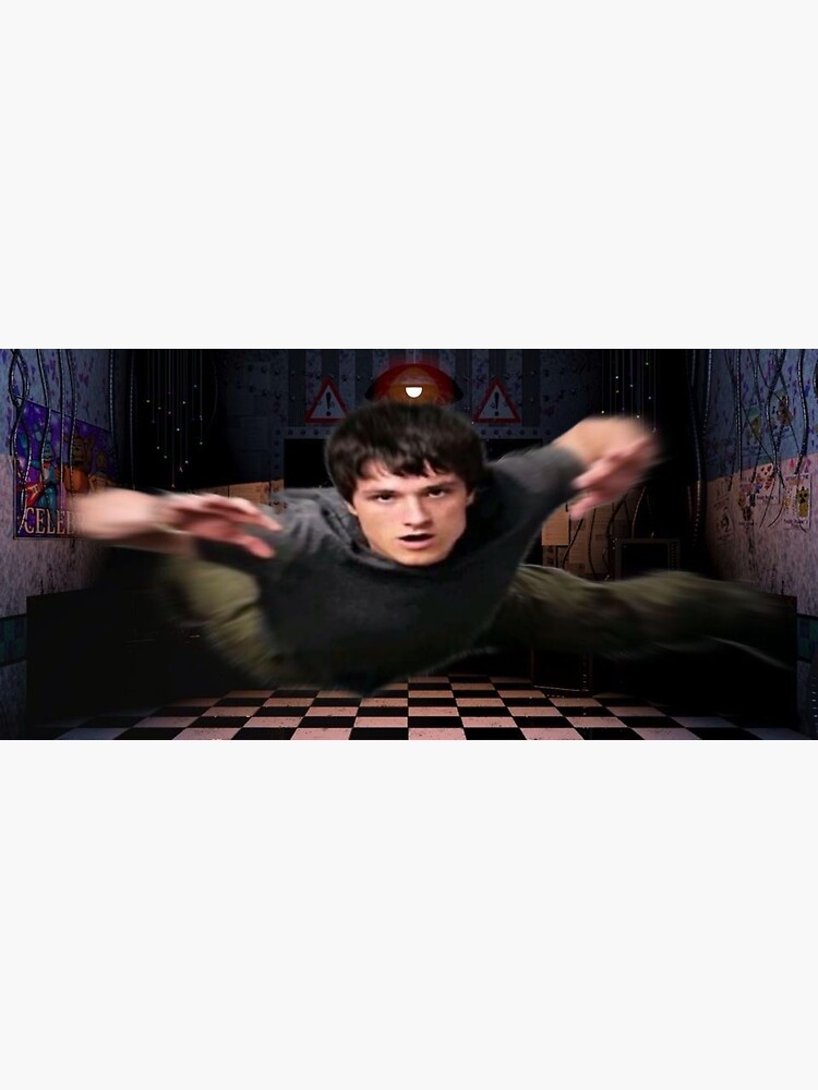 "josh hutcherson fnaf 2 jumpscare meme" Poster for Sale by ...