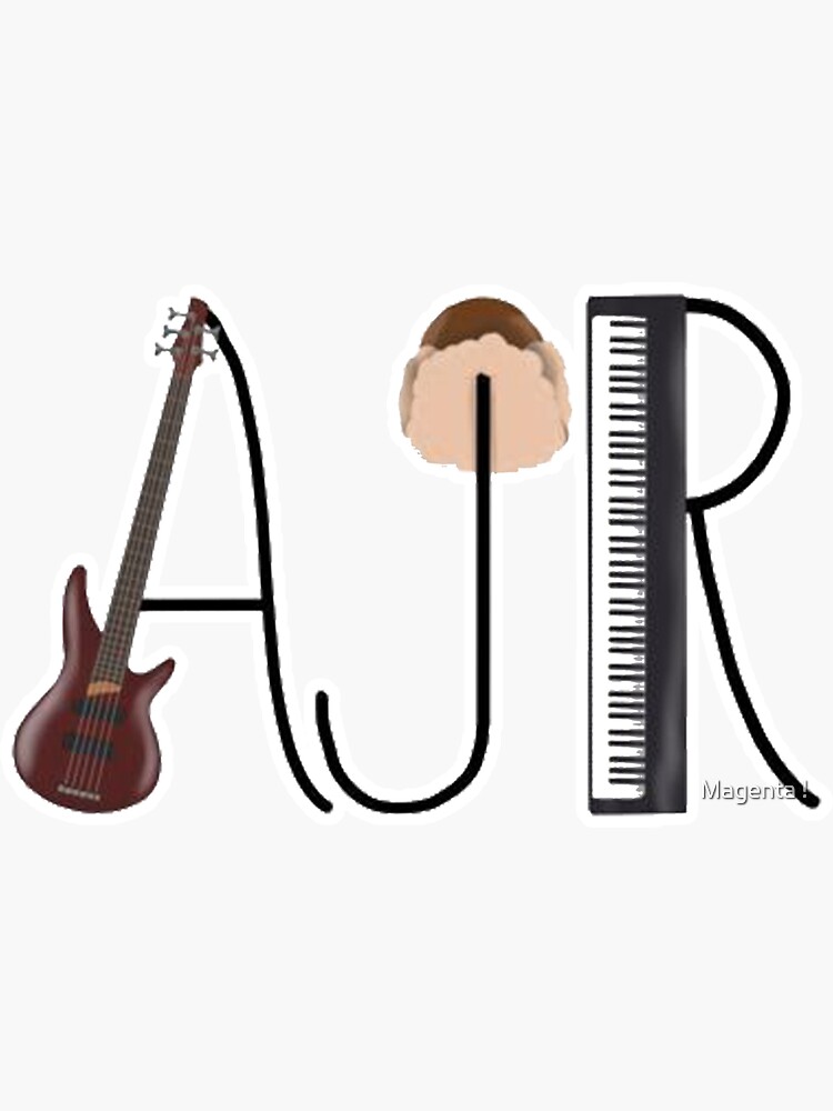"AJR band" Sticker for Sale by Kaotic ! | Redbubble