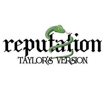 "Taylor Swift Rep TV Snake " Sticker for Sale by Hadley Winthrop Co ...