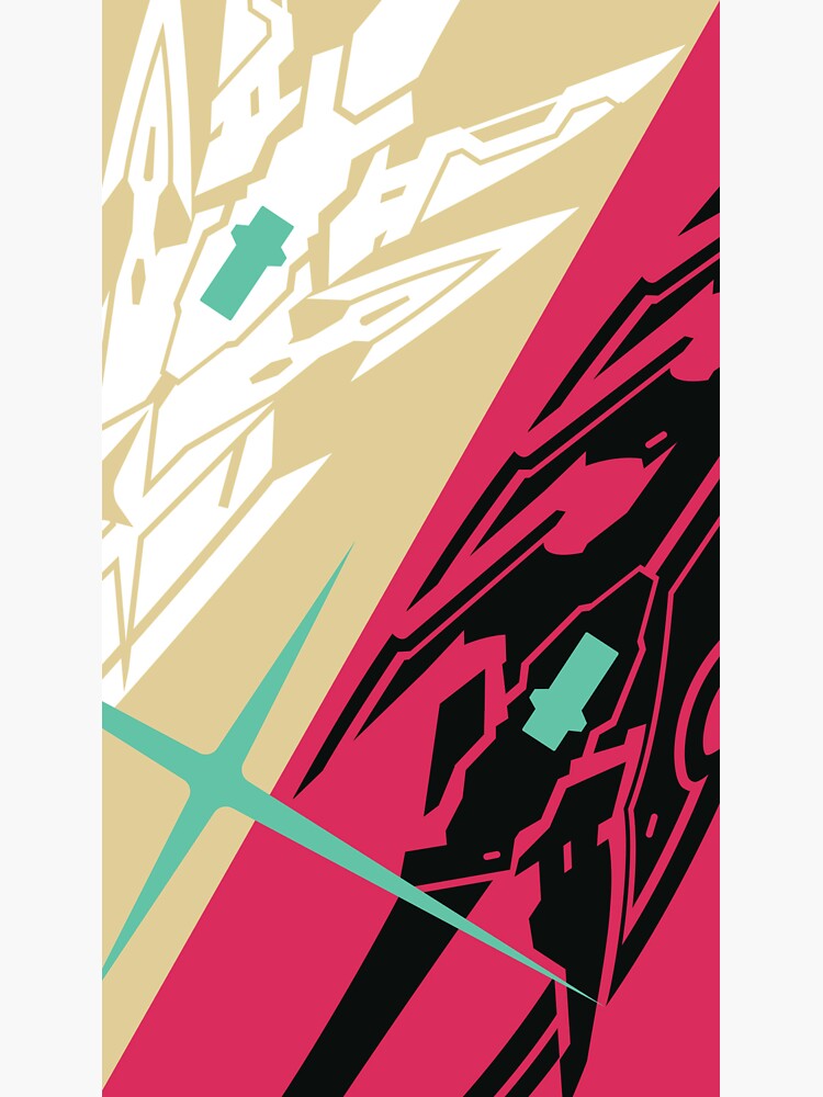 "Xenoblade Chronicles 2 Pyra/Mythra Sword Wallpaper" Sticker for Sale ...