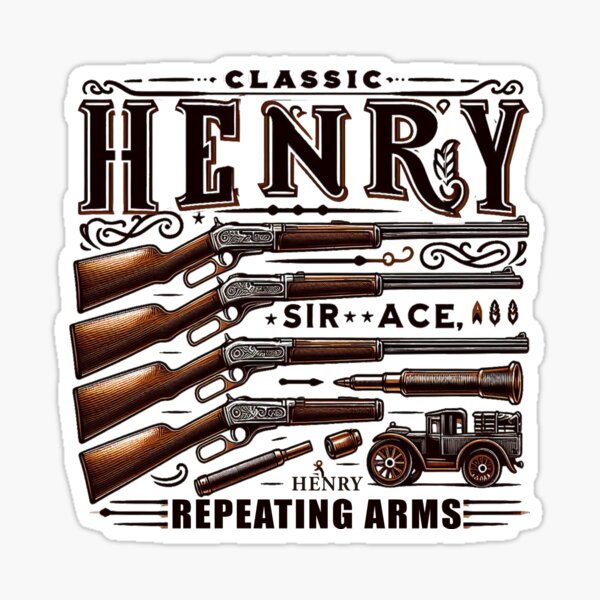 "Henry Rifle" Sticker for Sale by vectcd | Redbubble