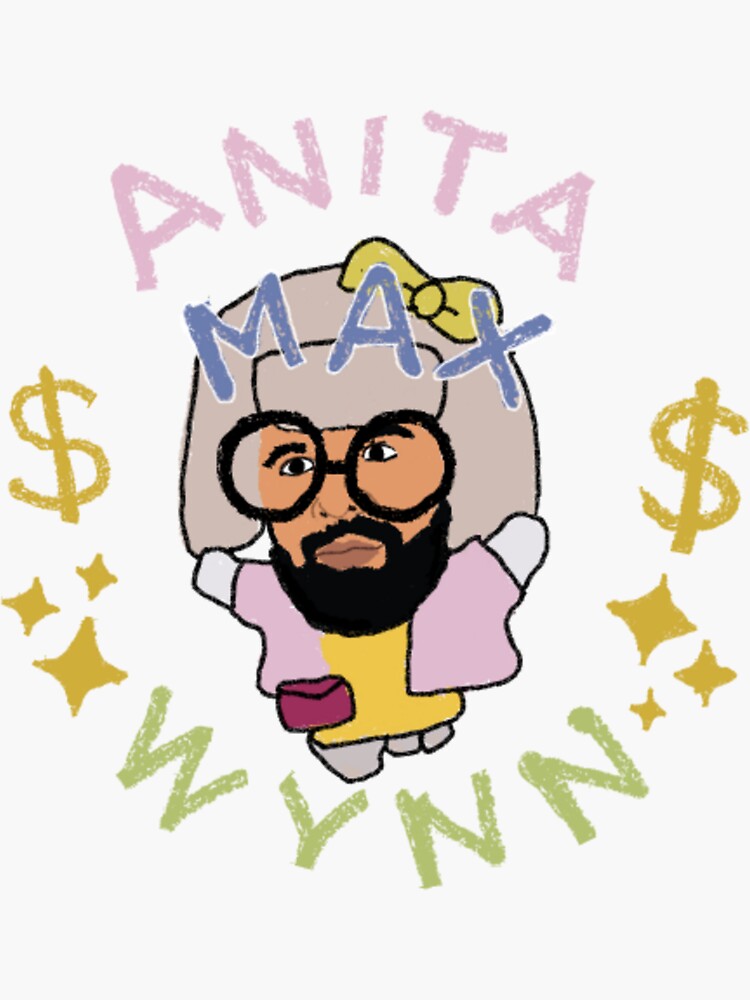 "Anita max wynn drake" Sticker for Sale by Always4orever | Redbubble