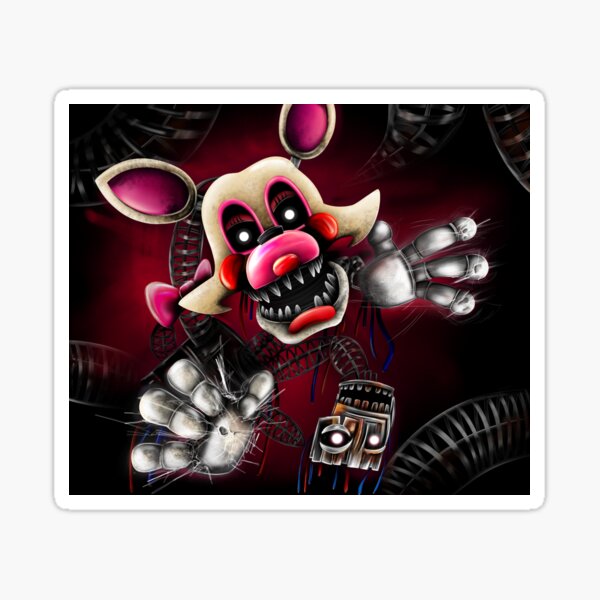 "Mangle attack " Sticker for Sale by Icydragon | Redbubble