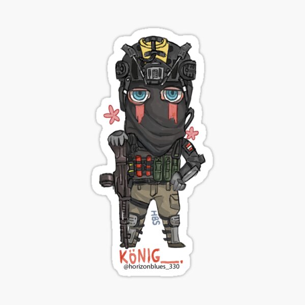 "Call of Duty Modern Warfare 2: König" Sticker for Sale by Horizon ...