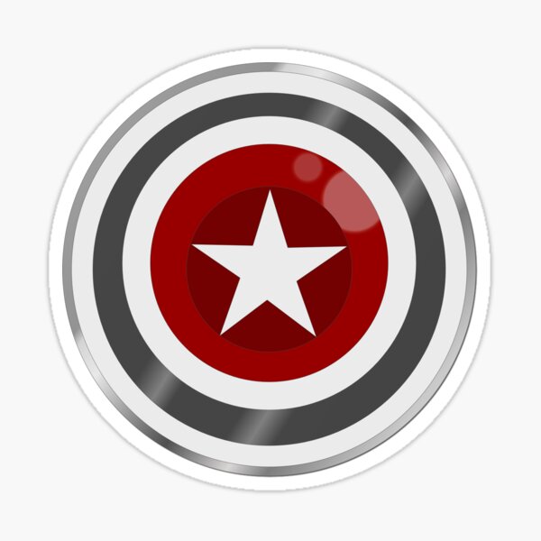 "Super Hero Shield" Sticker for Sale by corporatepixels | Redbubble
