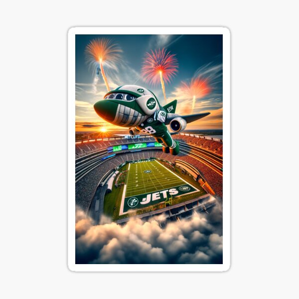 "New York Jets Fan art Phone Case" Sticker for Sale by Matthew Parkins ...