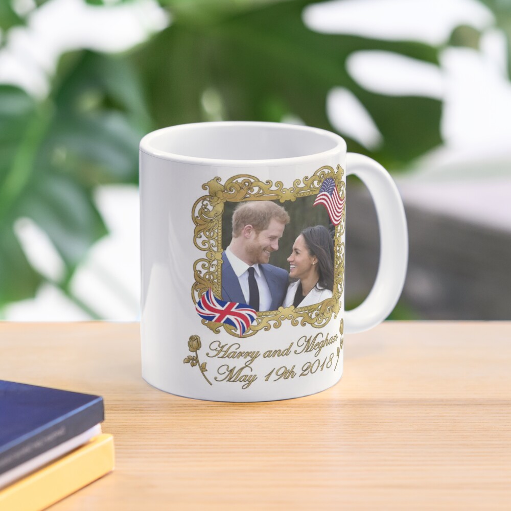 "Prince Harry and Meghan Markle" Coffee Mug for Sale by ValentinaHramov ...