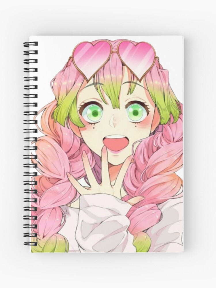 "Mitsuri Kanroji" Journal for Sale by Axion-The-Best | Redbubble