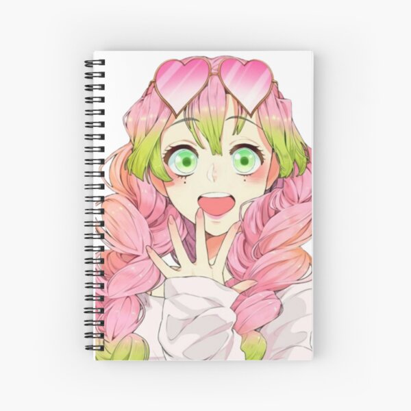 "Mitsuri Kanroji" Journal for Sale by Axion-The-Best | Redbubble