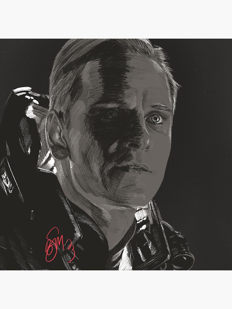 "David from Prometheus" Sticker for Sale by horrormaps | Redbubble