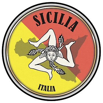 "Sicilia Sicily Italia" Sticker for Sale by antonietta40 | Redbubble