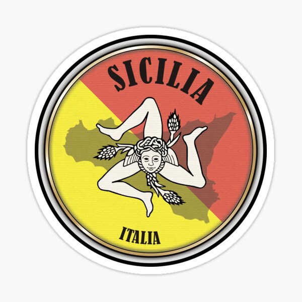 "Sicilia Sicily Italia" Sticker for Sale by antonietta40 | Redbubble