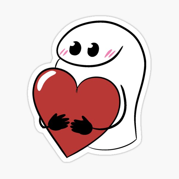"Flork Heart" Sticker for Sale by Donnielle03 | Redbubble