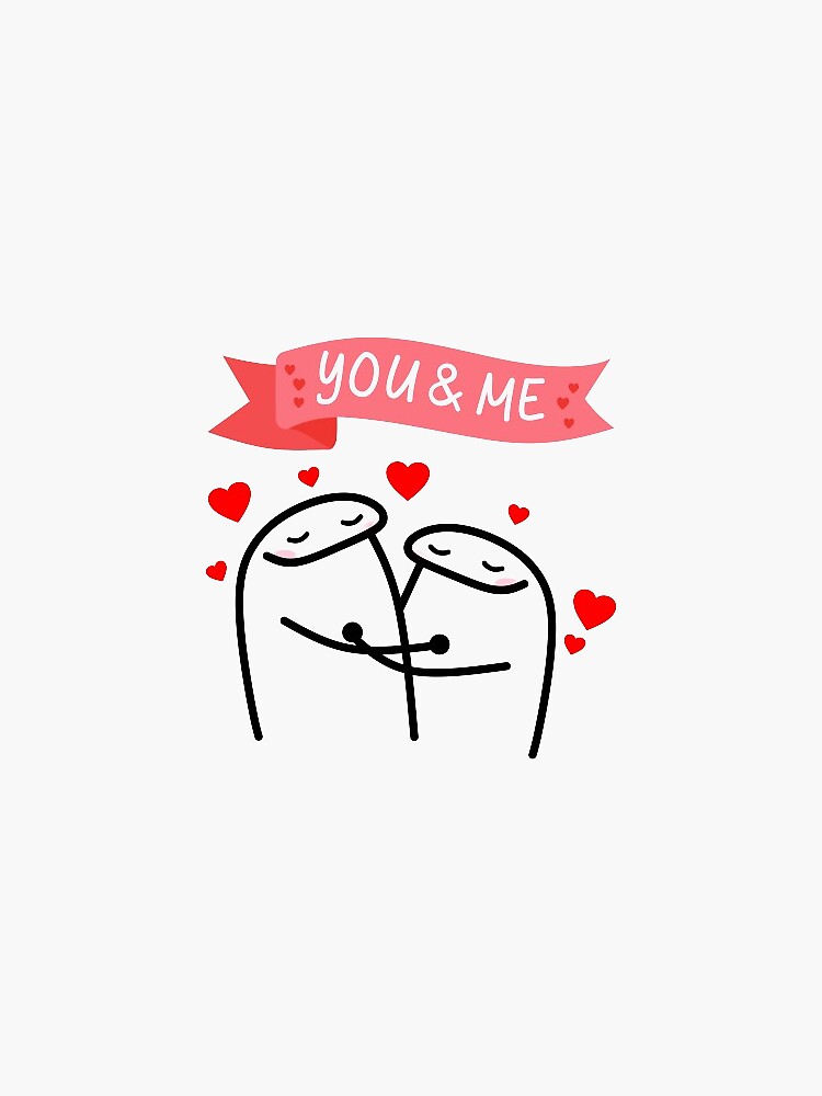 "Flork Valentine" Sticker by Rich-sama | Redbubble