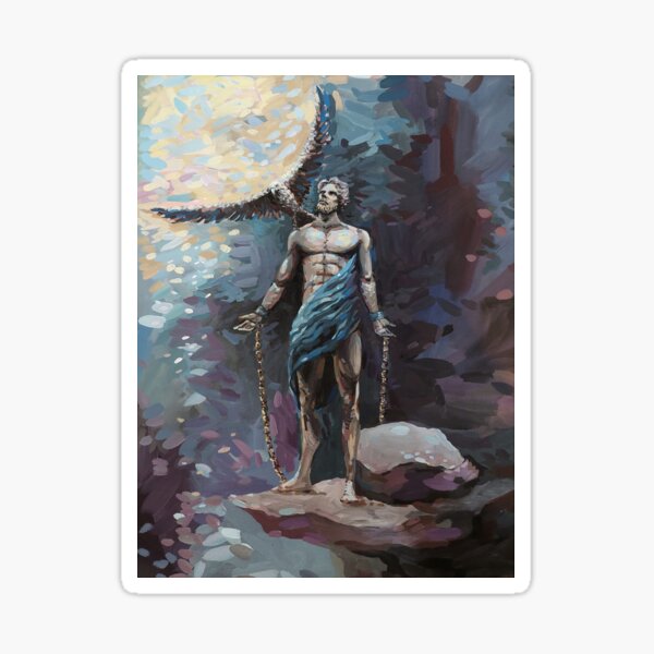 "Prometheus" Sticker for Sale by KaterinaLak | Redbubble