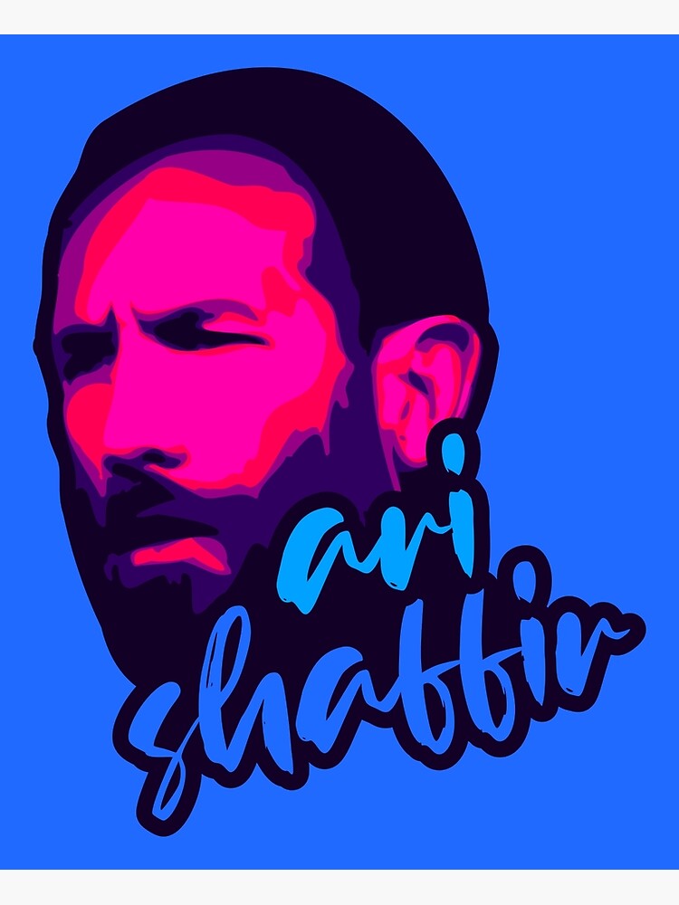 "Ari Shaffir Comedian" Poster for Sale by K3IL | Redbubble
