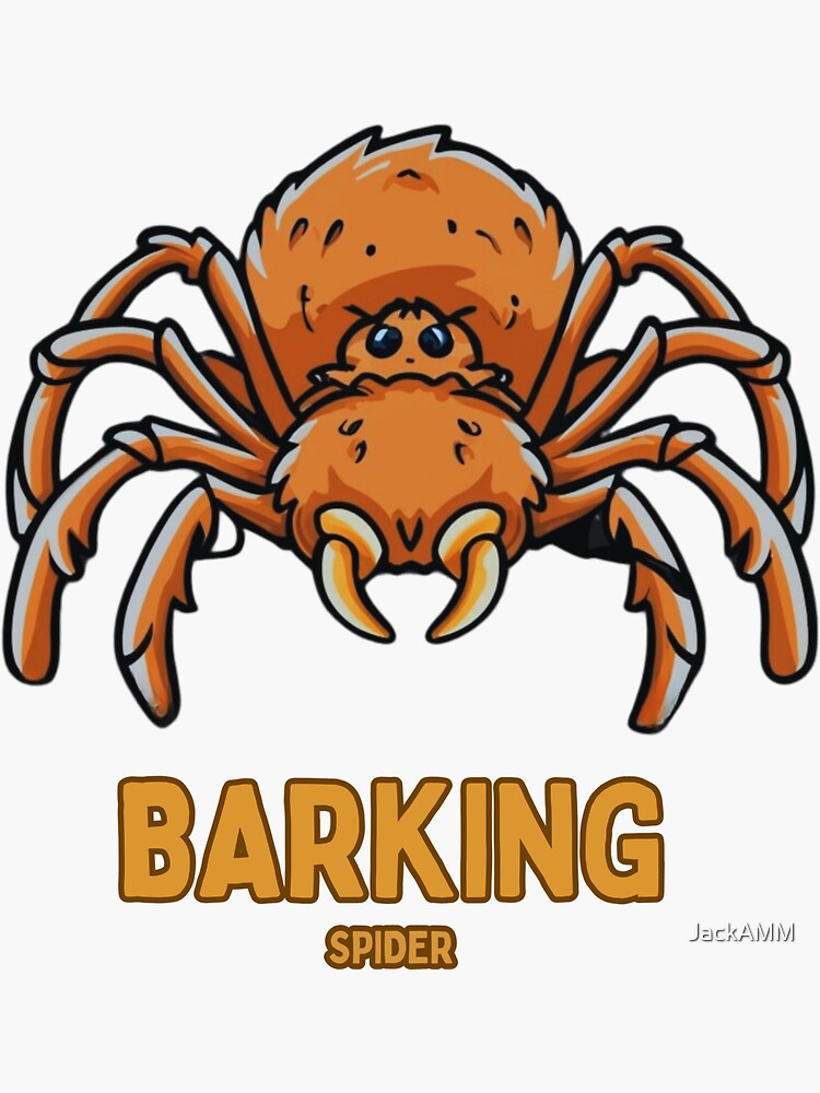 " Barking Spider" Sticker for Sale by JackAMM | Redbubble