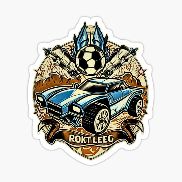 "Rokt Leeg," Sticker for Sale by SudarshARTS | Redbubble