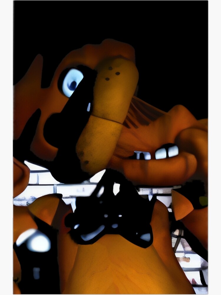 "FNAF 1 Freddy Removing Head Secret Poster" Poster for Sale by inb4 ...