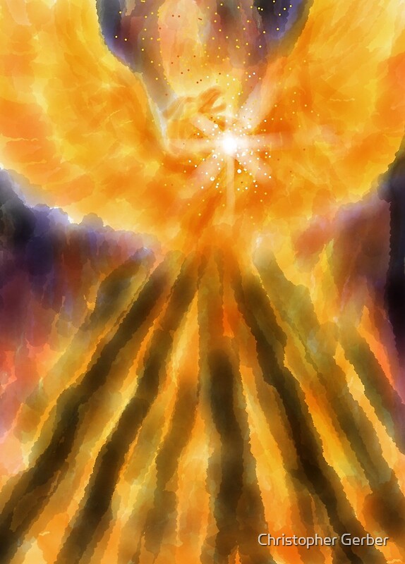 "Phoenix's Dance of Choice" by Christopher Gerber | Redbubble