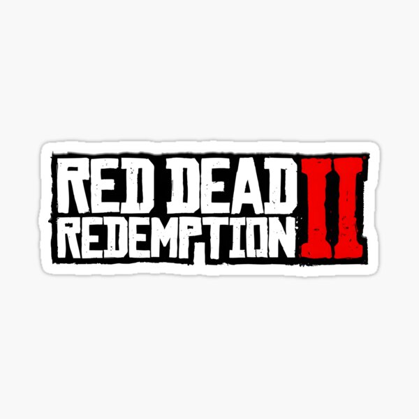 "RED DEAD REDEMPTION 2 Merch" Sticker for Sale by sathyaart | Redbubble