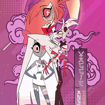 "Angel Dust X Cherri Bomb X Veggie - Hazbin Hotel" Sticker for Sale by ...