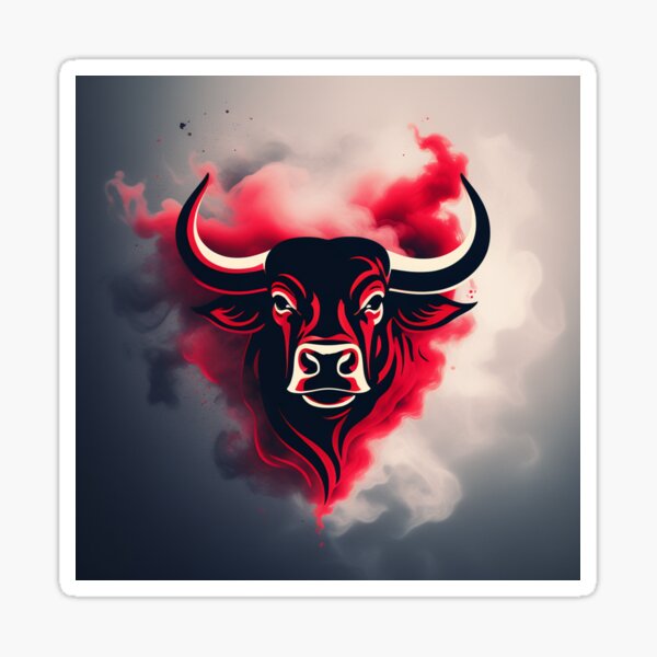 Chicago Bulls Logo With Smoke
