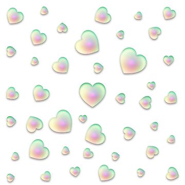 "Heart Collage" Sticker by SebastianRivera | Redbubble