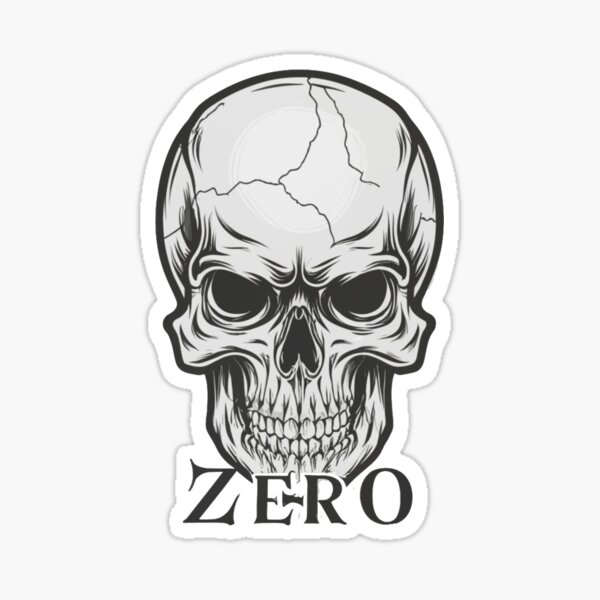 "zero skateboards" Sticker for Sale by bukajart | Redbubble
