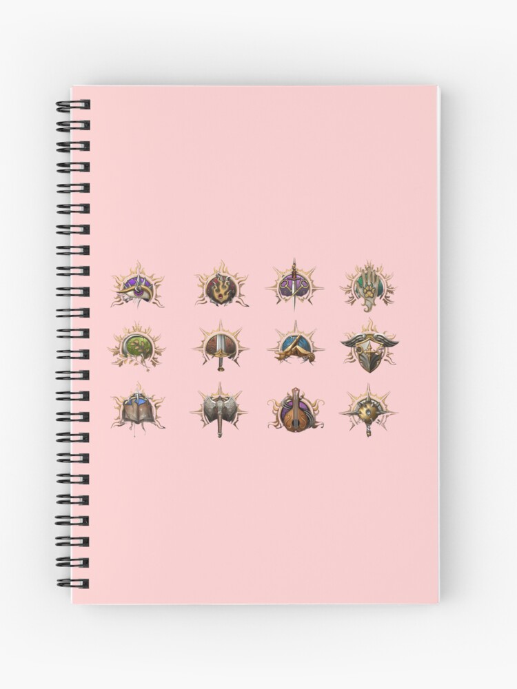 "Baldur's Gate 3 Class Tier List - Best BG3 Builds a" Spiral Notebook ...