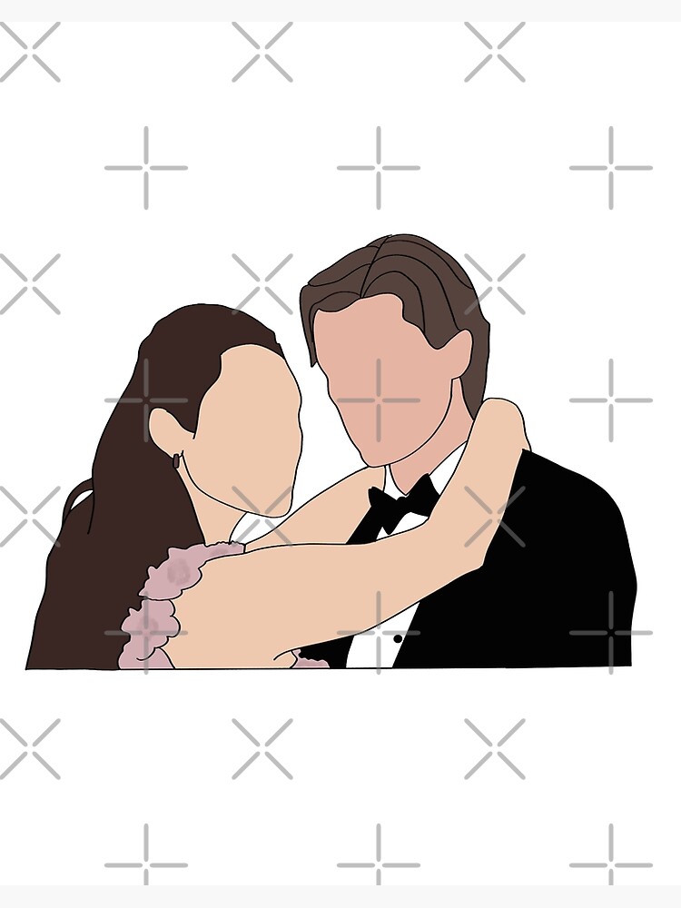 "tsitp belly and conrad prom sticker - prom - tsitp" Art Board Print ...