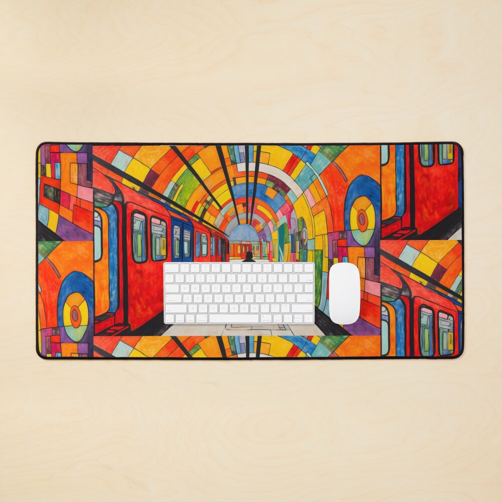 "Revolutionary Echoes- A Chromatic Odyssey Through London's Underground ...