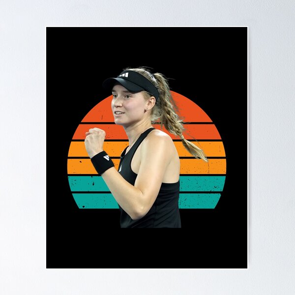 "Elena Rybakina a Elena Rybakina a Elena Rybakina" Poster for Sale by ...