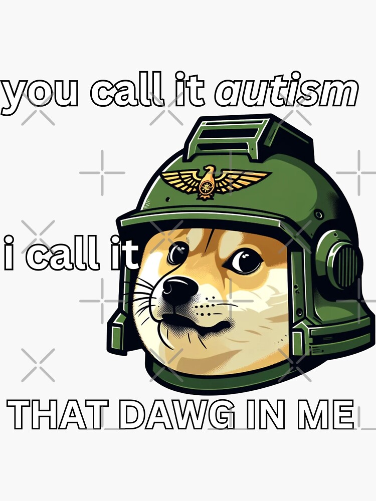 "Doge Guardsmen" Sticker for Sale by WarHaven | Redbubble