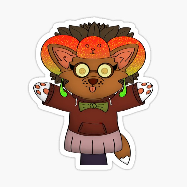 "Vamp puppet update 2k23" Sticker for Sale by TrippyDoe | Redbubble