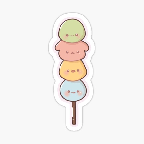 "Zengipop Dango" Sticker for Sale by Zengipop | Redbubble