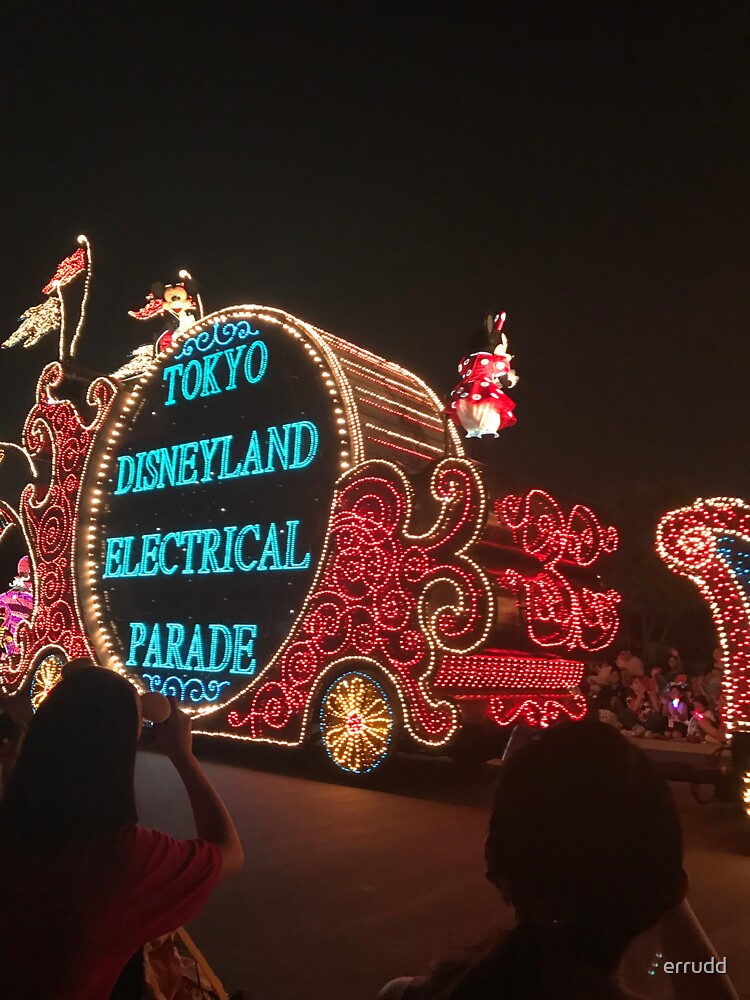 "Electrical parade float " Sticker for Sale by errudd | Redbubble