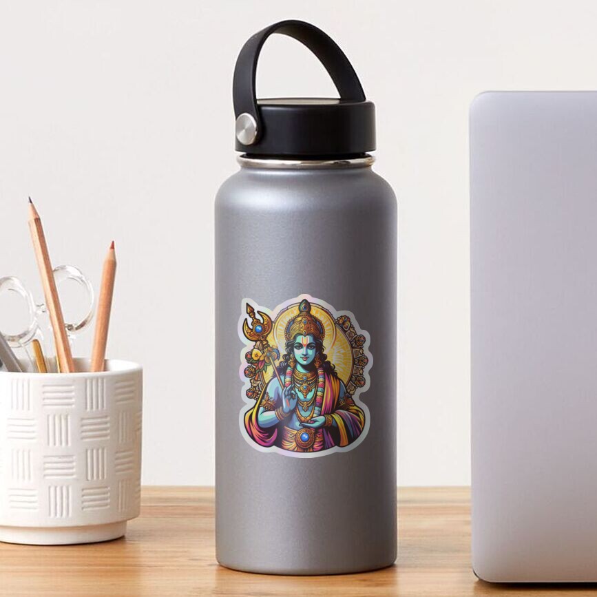 "Shree Krishna" Sticker for Sale by SnapStick2003 | Redbubble