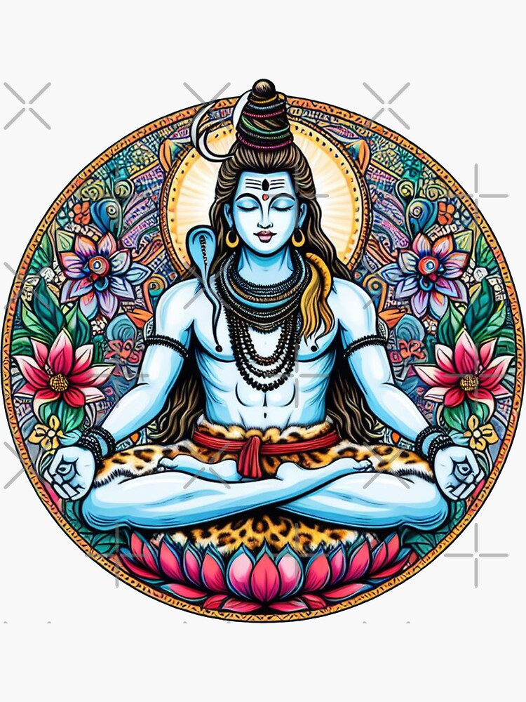 "Shiva" Sticker for Sale by SnapStick2003 | Redbubble