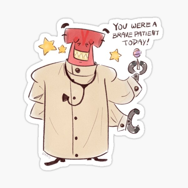 "Garten of Banban - Syringeon" Sticker for Sale by Gerald Grabowski ...