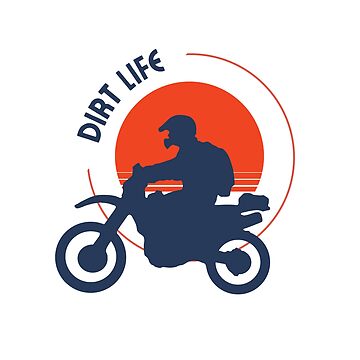 "DIRT LIFE" Sticker for Sale by snapacrab | Redbubble