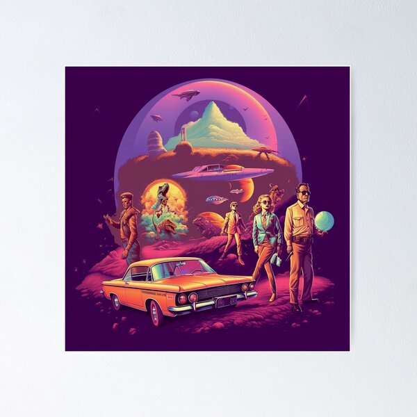 "Creating art for a retro-style Stranger Things series on Netflix ...