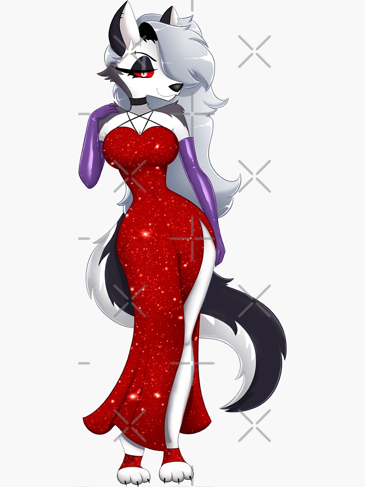 "Loona Jessica Rabbit design " Sticker for Sale by Succucrazy | Redbubble