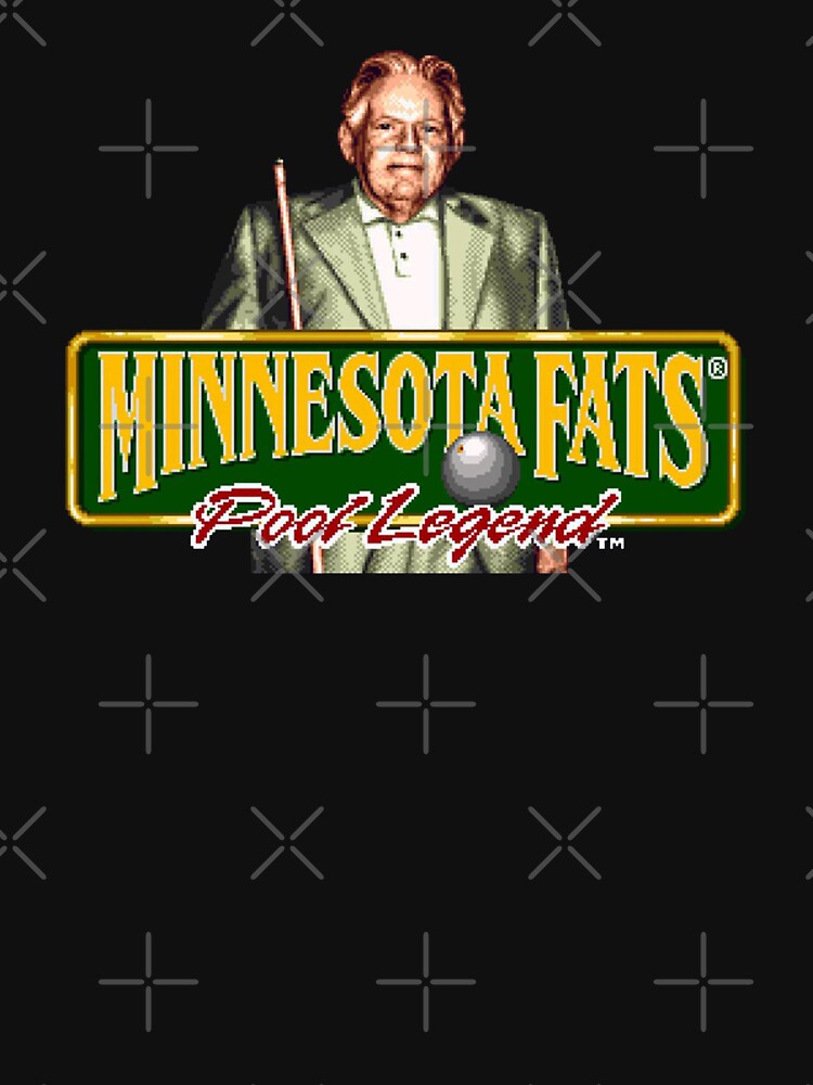 "Minnesota Fats - Pool Legend" T-shirt for Sale by Fayzun | Redbubble ...