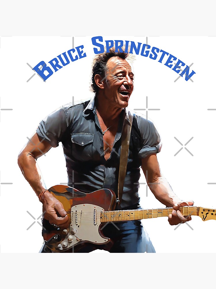 "Bruce Springsteen: An Artistic Portrait Collection" Poster by Didier ...